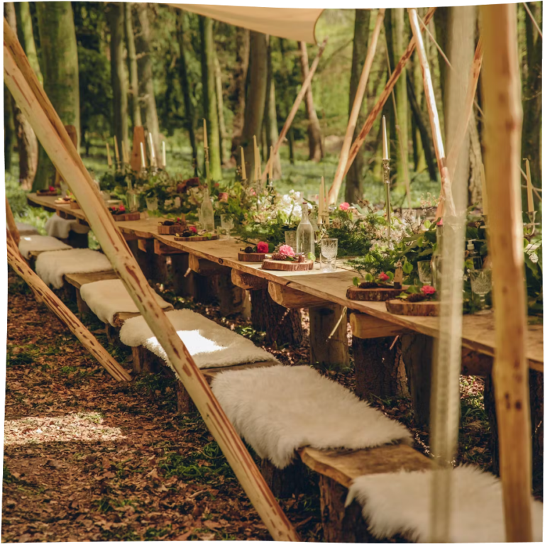 Nomadic Woodland Feasts | A magical experience | Close to London